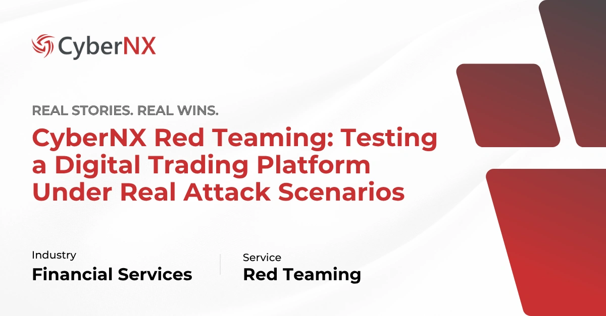 Red Teaming for a Digital-First Stock Broking Platform